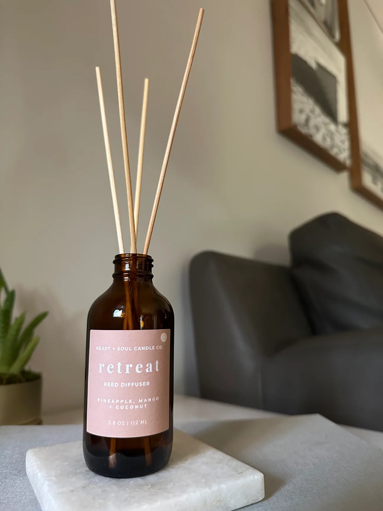 Heart + Soul Reed Diffuser – Prairie Girl the label