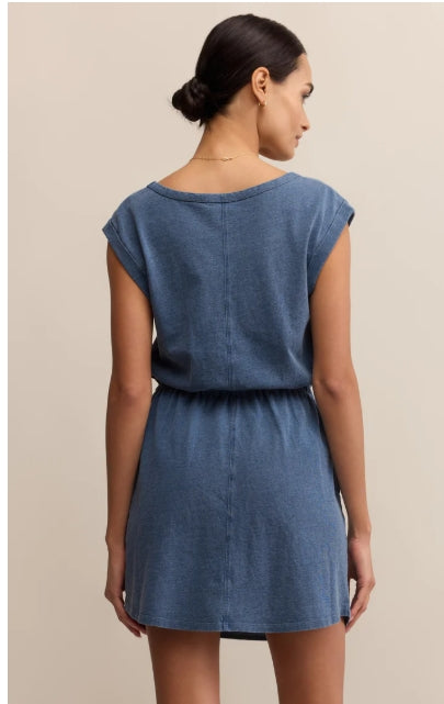 Dayshift Denim Mini Dress – Prairie Girl the label